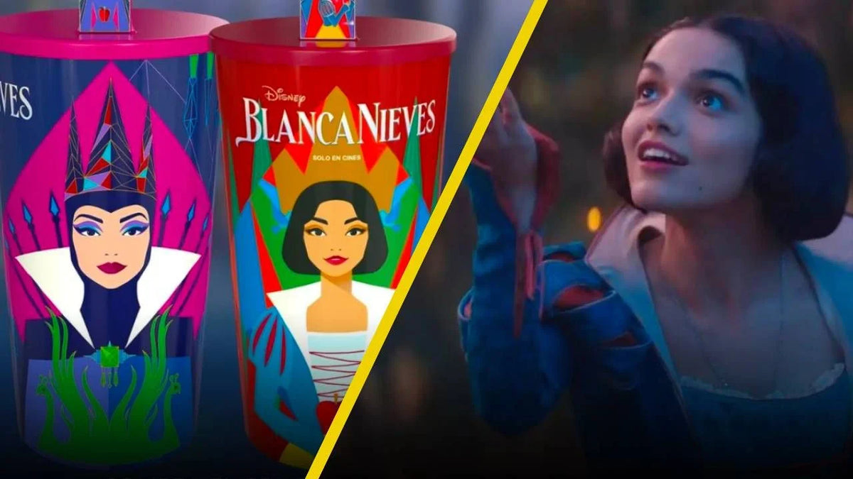 Vasos promocionales y crepa Cinépolis por el estreno de Blanca Nieves – cinemaniaticos