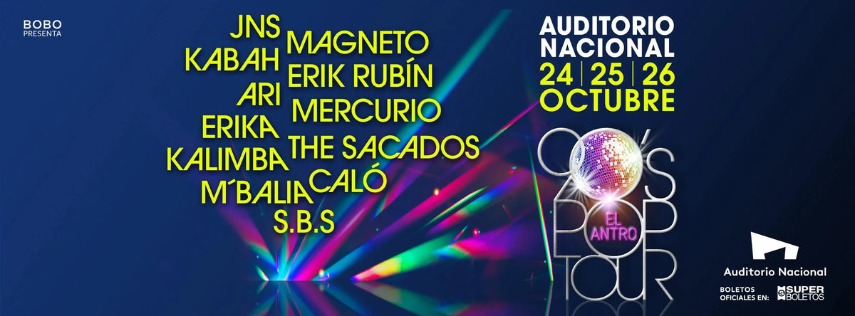 Después del éxito total, el 90’s Pop Tour: El Antro abre nueva fecha ...
