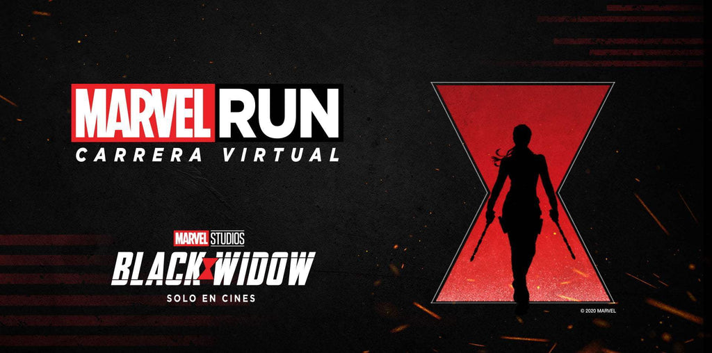 Marvel Run - Carrera Virtual - Black Widow – cinemaniaticos