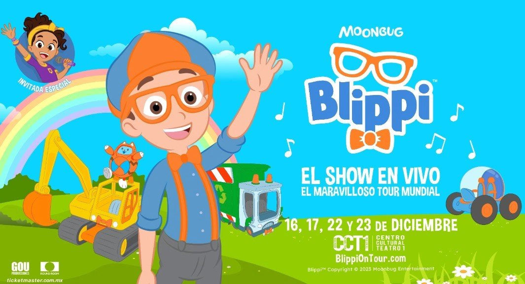 Blippi, el fenómeno infantil, trae su espectáculo en vivo a México, se ...