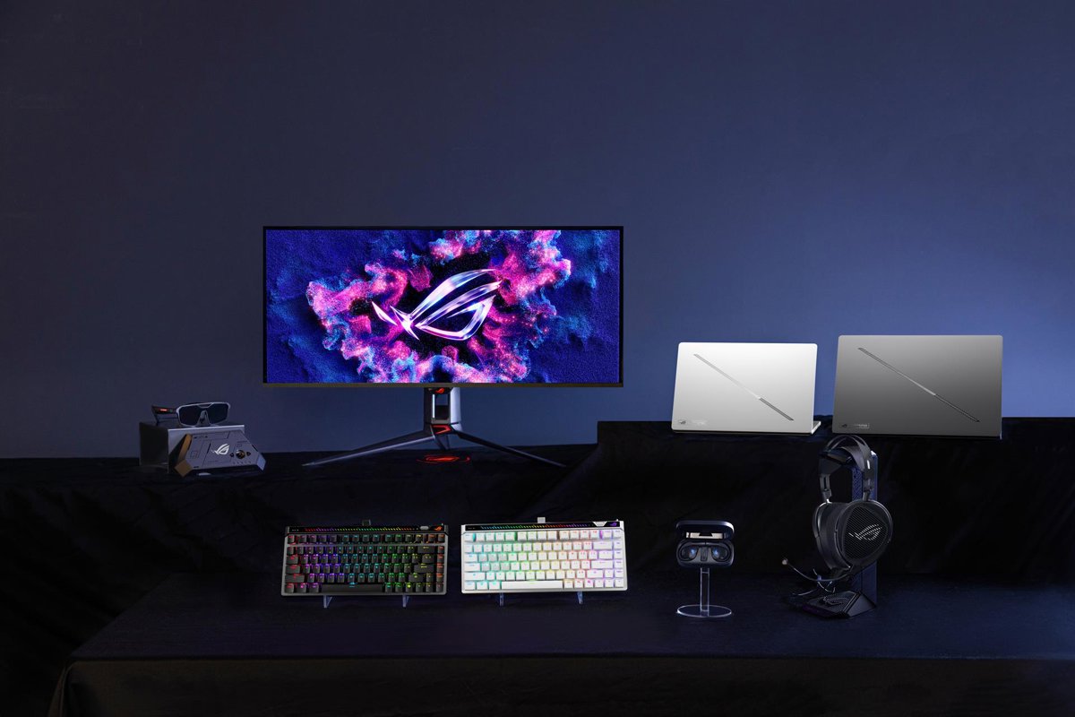 ASUS Republic of Gamers presenta la primera laptop gaming OLED de dobl ...