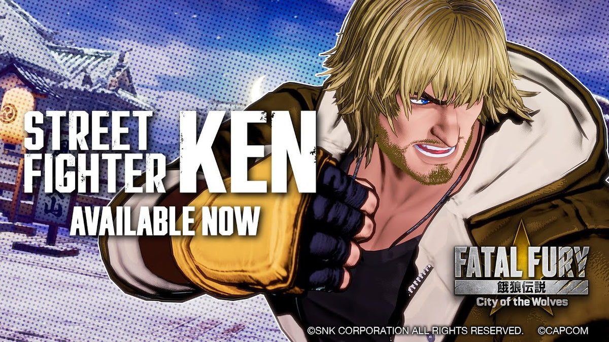 Ken Masters lleva sus llamas a FATAL FURY: City of the Wolves ...